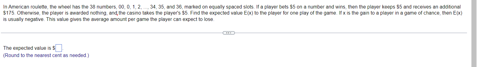 Solved is usually negative. This value gives the average | Chegg.com