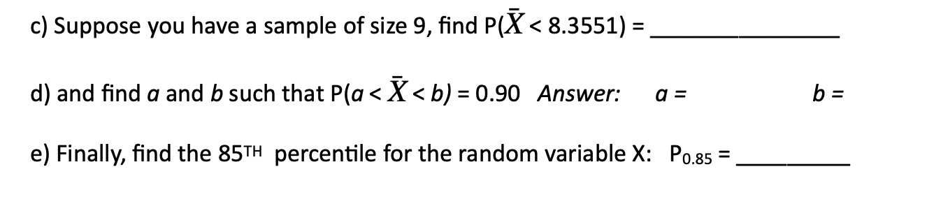 Solved A variable X is normally distributed with mean 10 and | Chegg.com