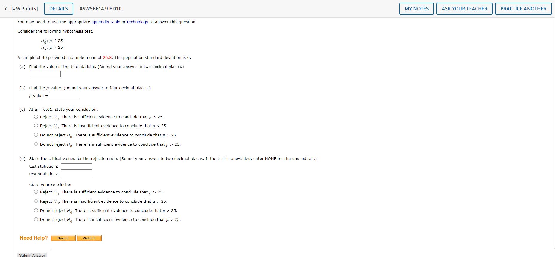 Solved You may need to use the appropriate appendix table or | Chegg.com