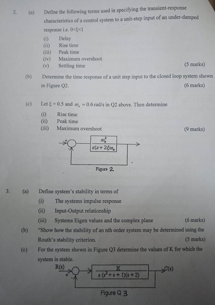 Solved For the given transfer function, taking | Chegg.com