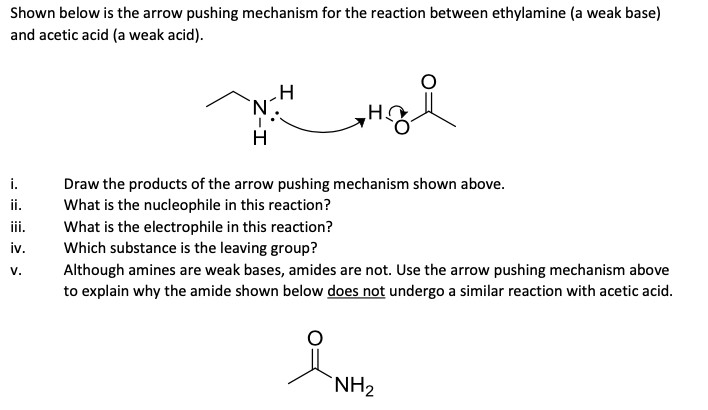 Solved Shown below is the arrow pushing mechanism for the | Chegg.com