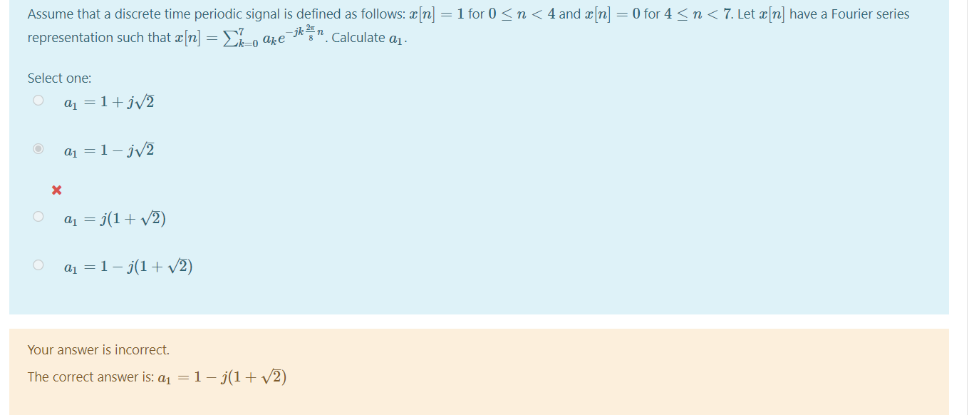 Solved Assume that a discrete time periodic signal is | Chegg.com