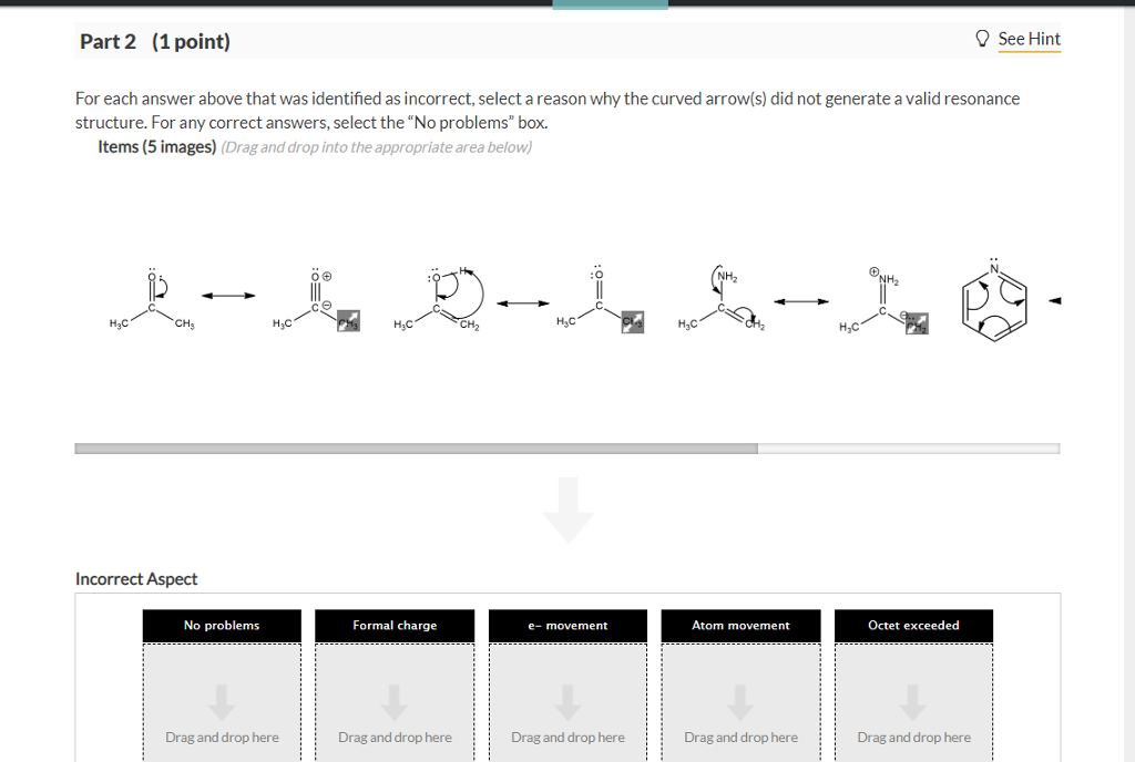 Solved Part 2 (1 point) 9 See Hint For each answer above | Chegg.com
