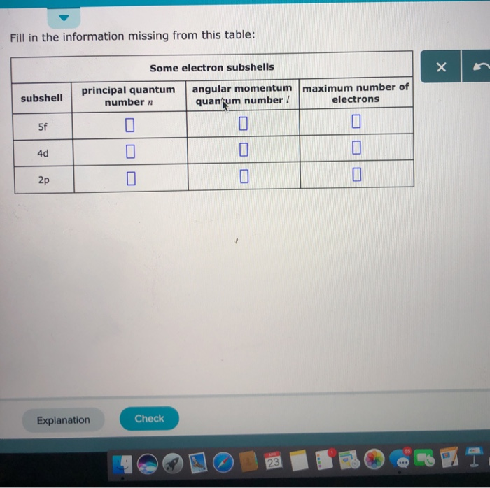 Solved Fill in the information missing from this table: Some | Chegg.com