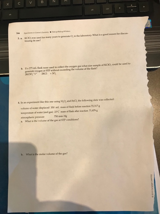 Solved EXPERIMENT 10 Prelab Questions List names and | Chegg.com