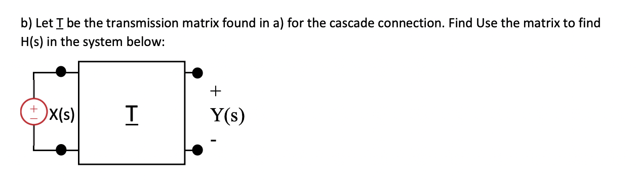 Q3) Consider a cascade interconnection between the | Chegg.com