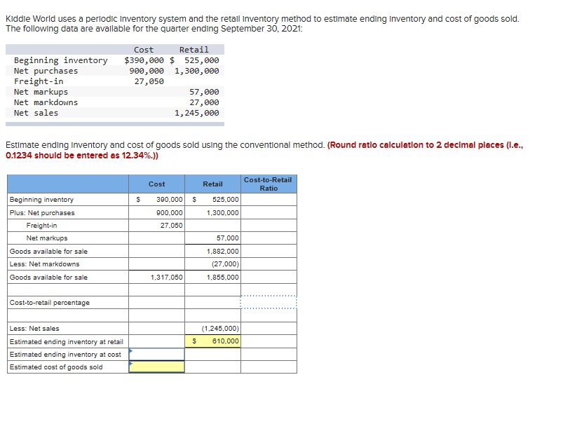 Solved Kiddie World uses a periodic Inventory system and the | Chegg.com