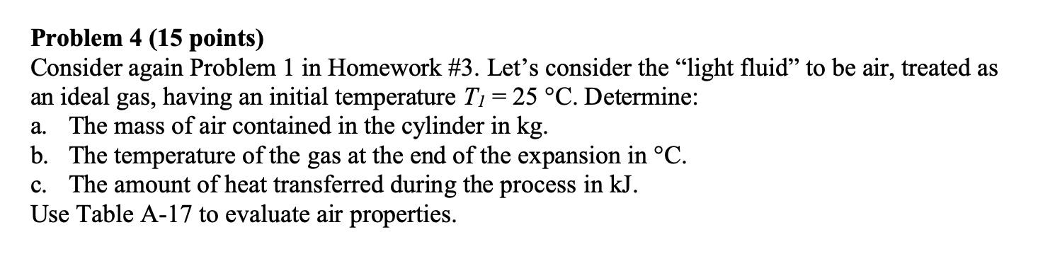 Solved Problem 4 (15 points) Consider again Problem 1 in | Chegg.com
