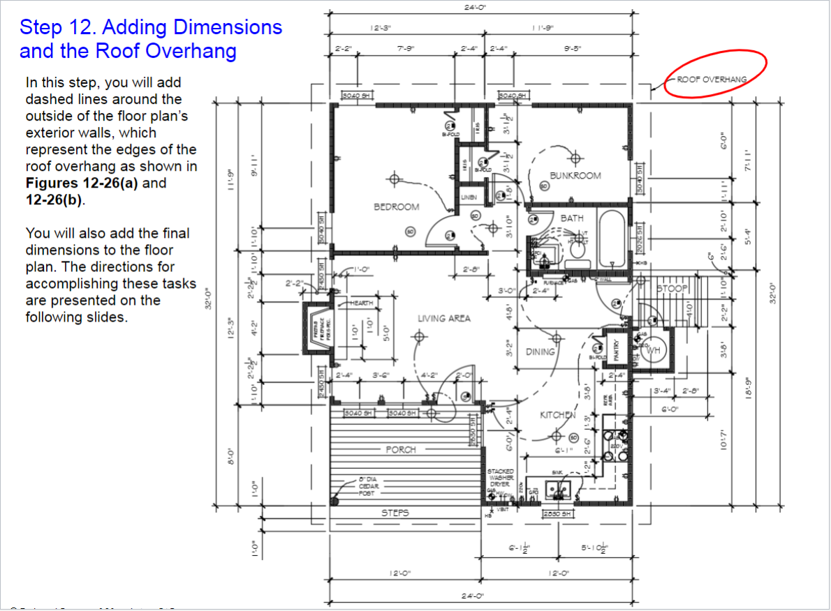 FLOOR PLAN INSTRUCTIONS-manual drafting Draw the | Chegg.com