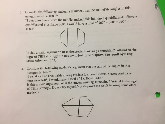 Solved Consider the following student's argument that the | Chegg.com
