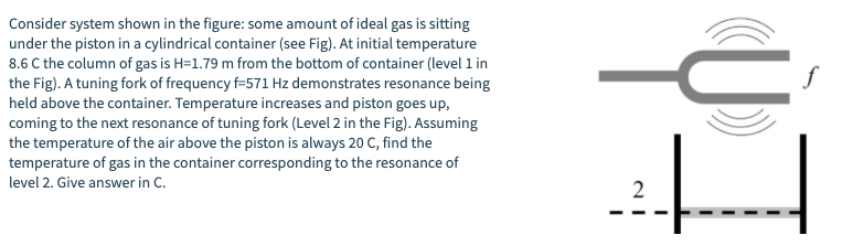 Solved Consider system shown in the figure: some amount of | Chegg.com