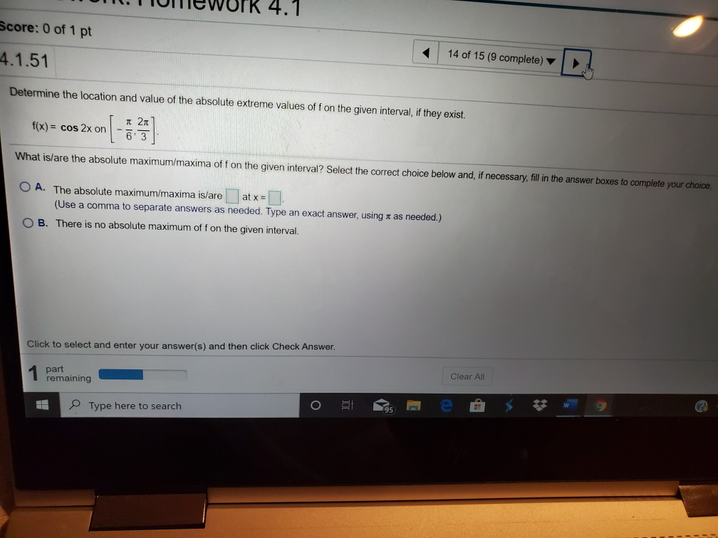 Solved Ework Homework 4 1 Score 0 Of 1 Pt 10 Of 15 9