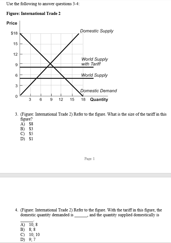 Solved Use the following to answer questions 3-4: Figure: | Chegg.com