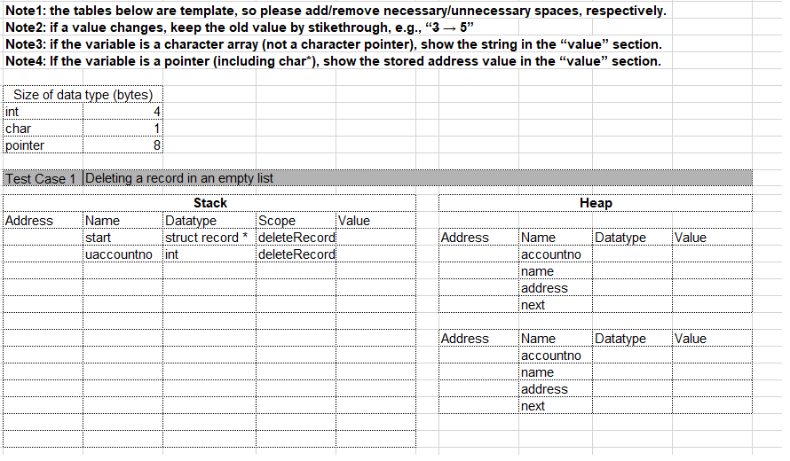 Fill in the trace table using the | Chegg.com