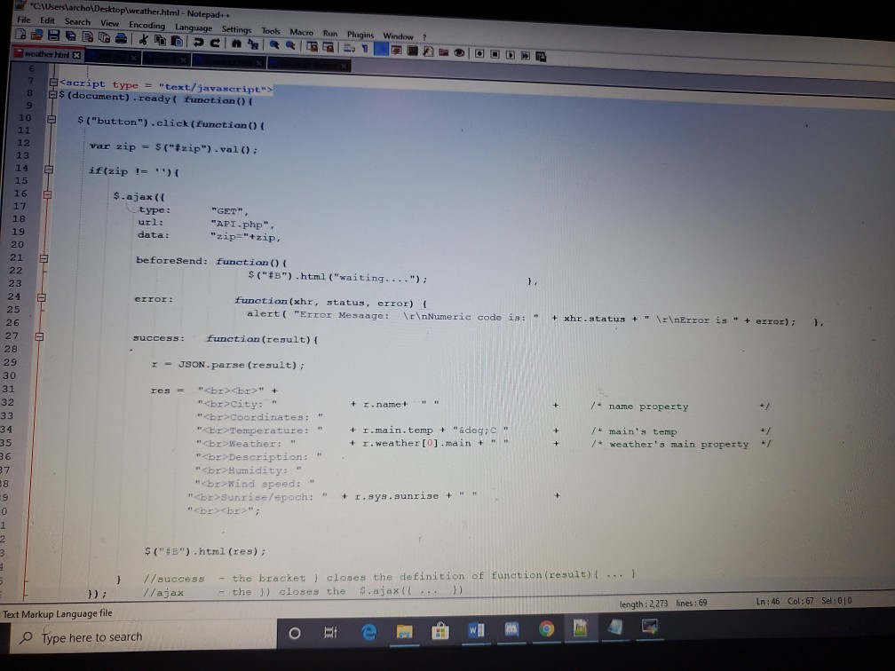 I need the code for coordinates ,description | Chegg.com