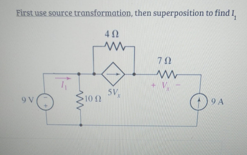 First Use Source Transformation Then Superposition