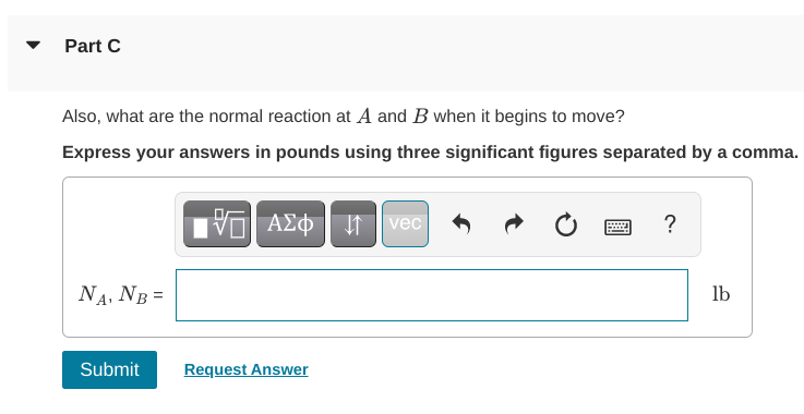 Solved The dresser has a weight of 70lb and is pushed along | Chegg.com