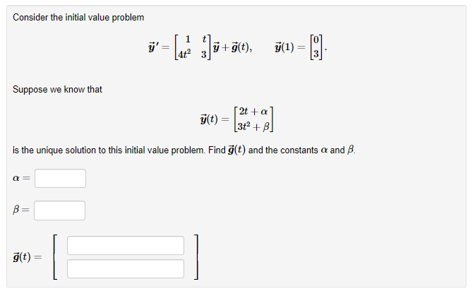 Solved Consider the initial value problem | Chegg.com