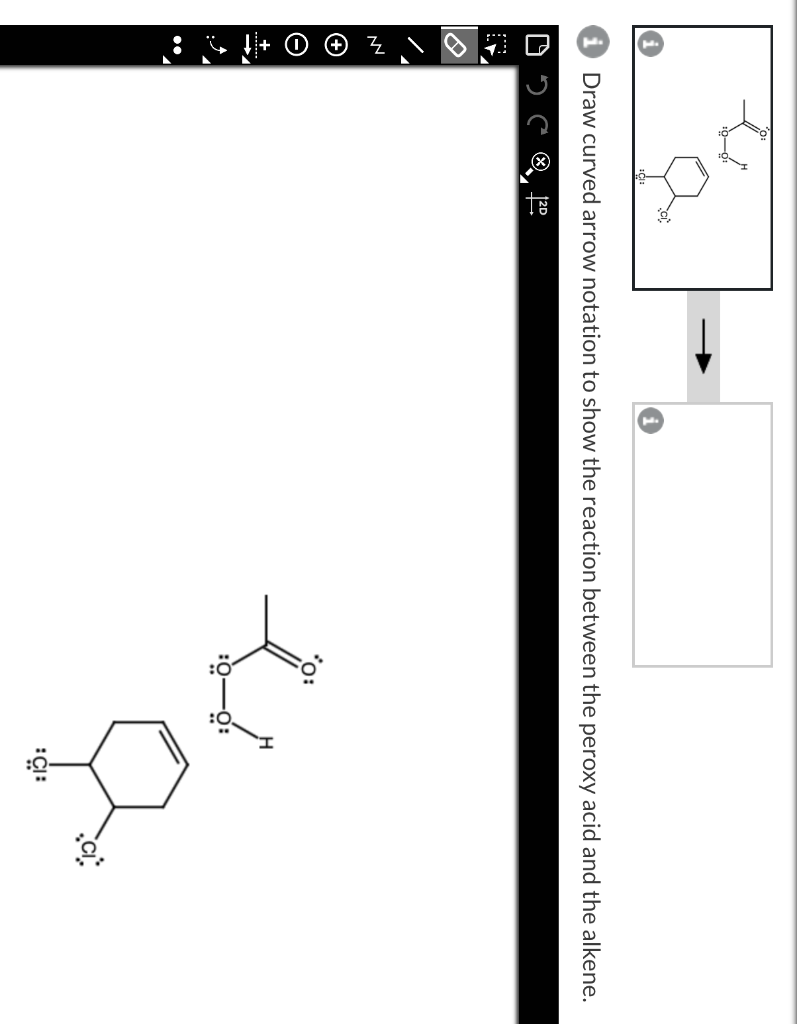 Solved (i) Draw curved arrow notation to show the reaction | Chegg.com