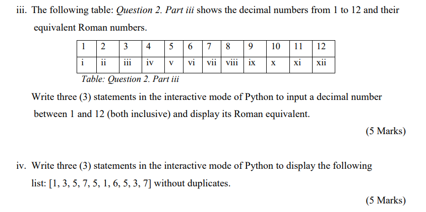 Solved I Want This Answer Use Only Python Programming 