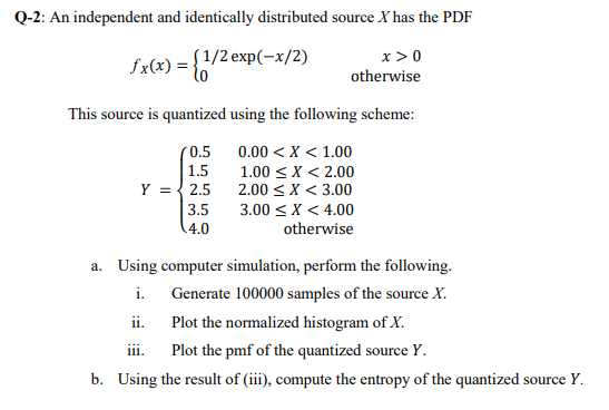 2-2: An independent and identically distributed | Chegg.com