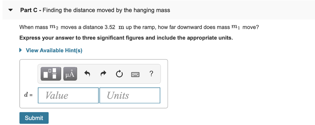 Solved Learning Goal: Part A-Finding the acceleration of the | Chegg.com