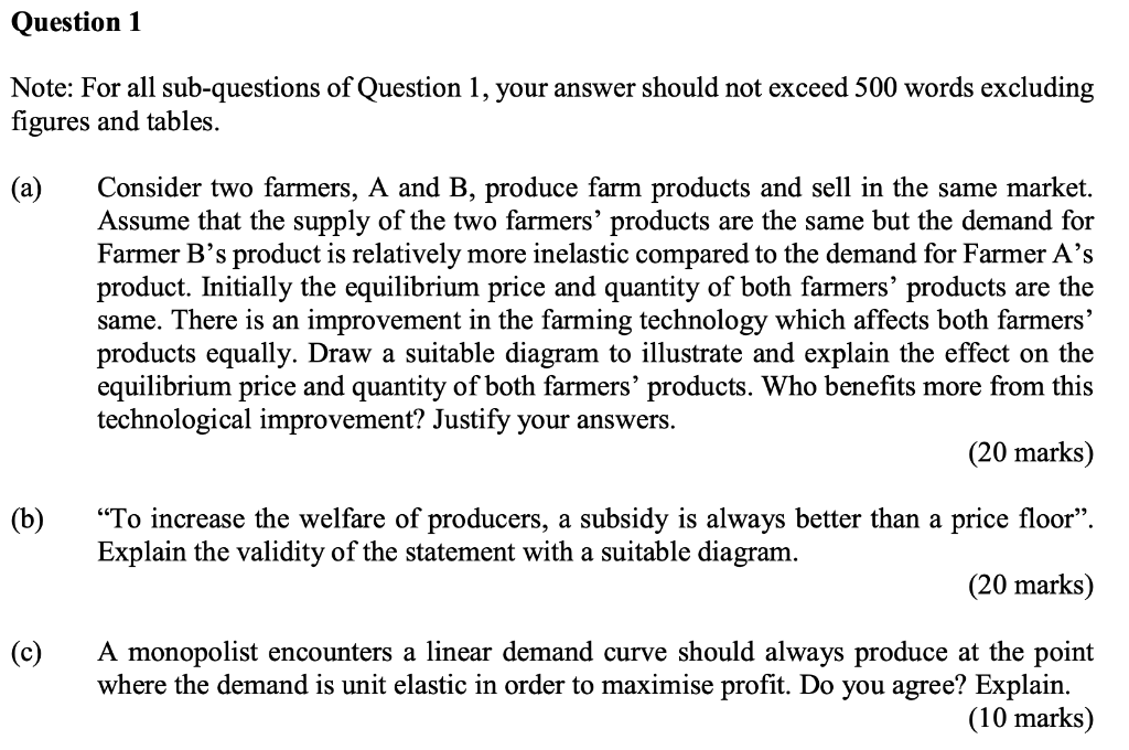 Solved Note: For all sub-questions of Question 1, your | Chegg.com
