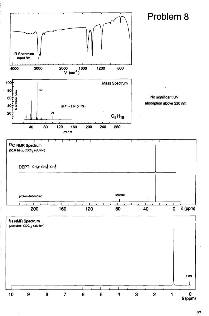 Solved Problem 7Problem 8Problem 9Problem 10 'H NMR Spectrum | Chegg.com Solved Problem 7Problem 8Problem 9Problem 10 'H NMR Spectrum | Chegg.com