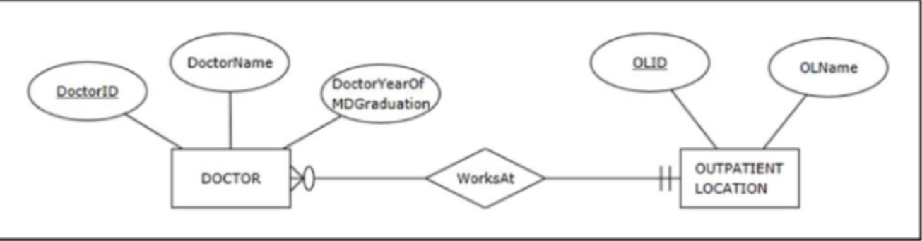 Solved Make an ER diagram of the following:E2.6b - ER | Chegg.com