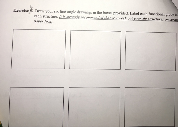 Solved Using line angle drawings create at least 6 different | Chegg.com