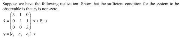 Solved Suppose we have the following realization. Show that | Chegg.com