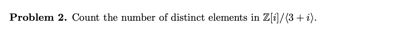Solved Problem 2. Count the number of distinct elements in | Chegg.com