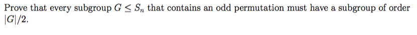 Solved Prove that every subgroup G
