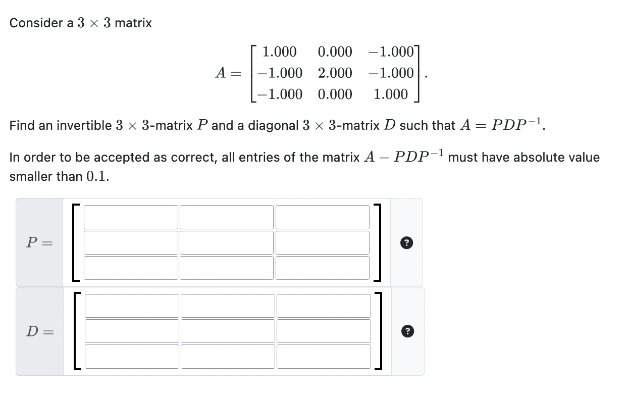 Solved Consider a 3×3 matrix | Chegg.com