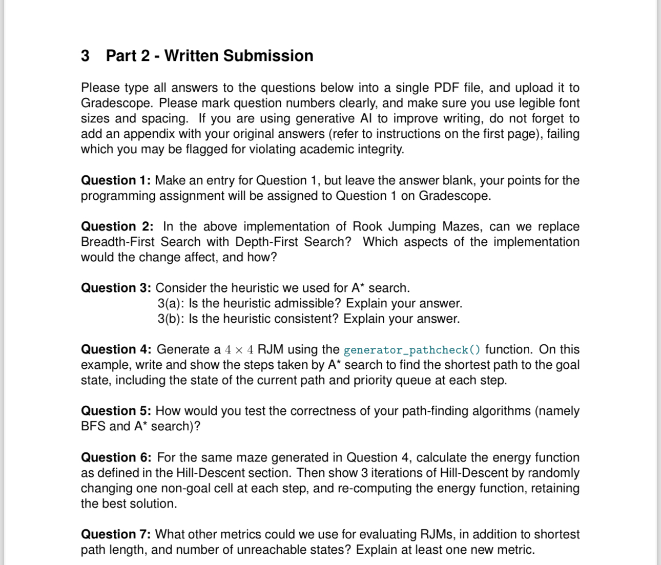 Solved 1 Rook Jumping Mazes 1 - An Introduction In this | Chegg.com