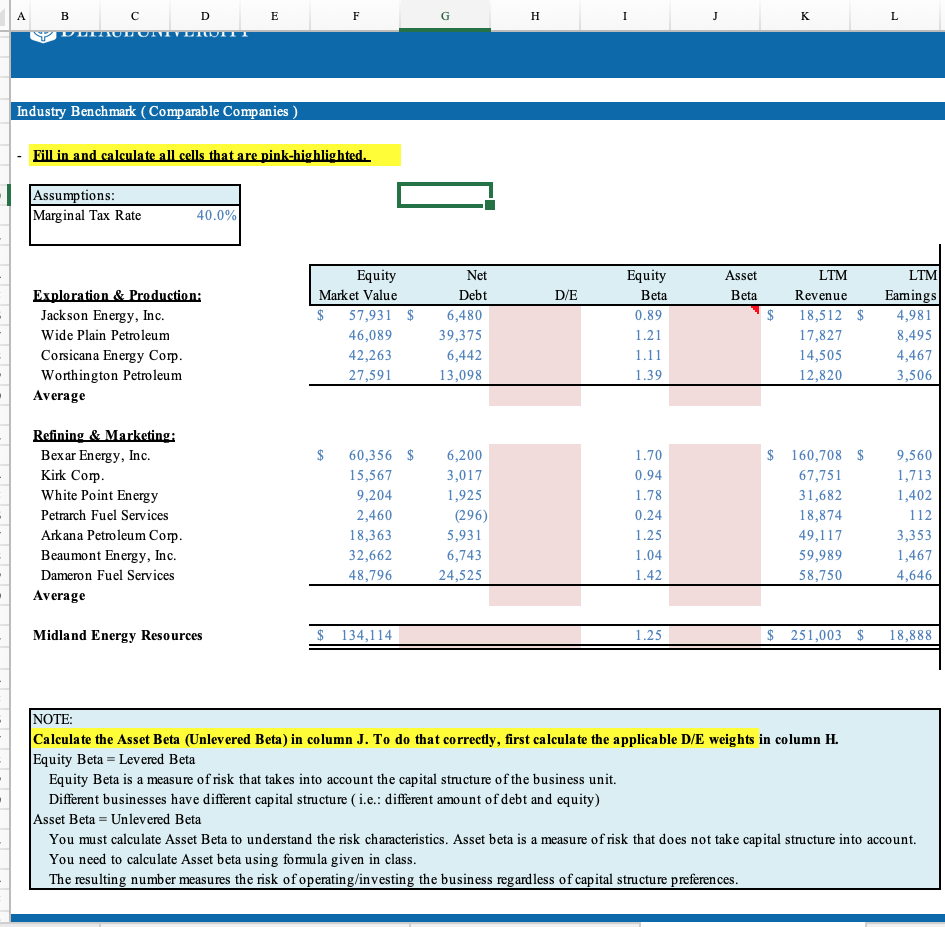 Which are the best comparables and why for each of | Chegg.com