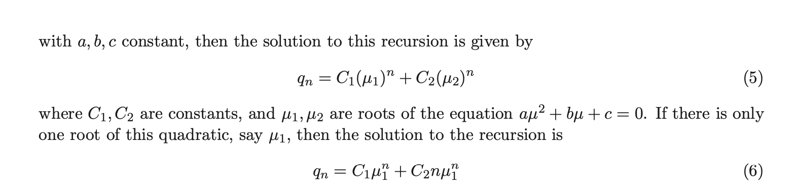 Solved 2. (a) Consider the recurrence sequence {Pn} defined | Chegg.com