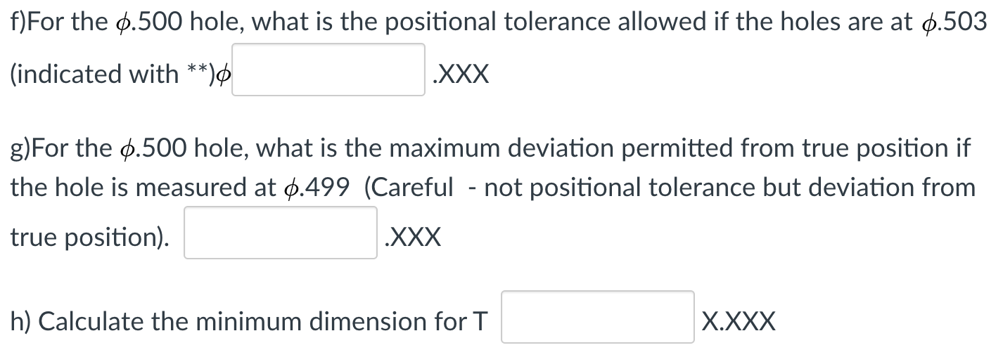 Solved NOTE: UNITS: INCH UNSPECIFIED TOLERANCES ±.005 A | Chegg.com