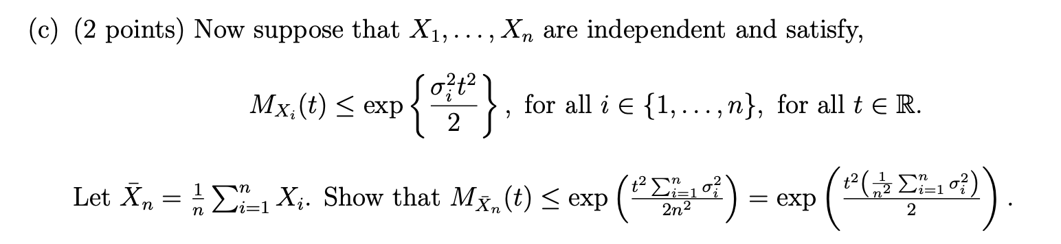 Solved Hoeffding's inequality provides an upper bound on the | Chegg.com