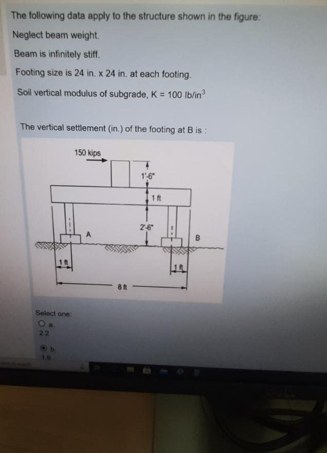 Solved The following data apply to the structure shown in | Chegg.com
