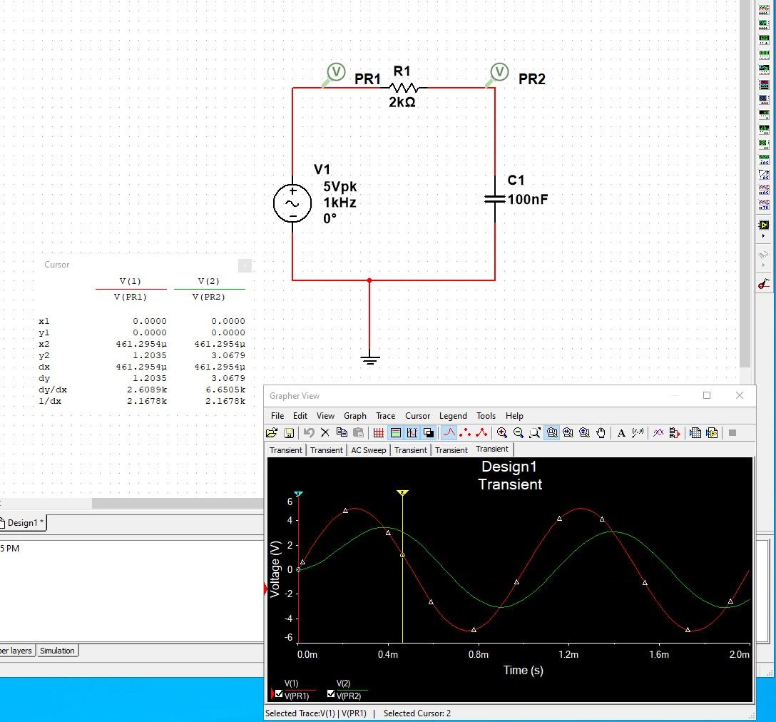 Solved In multisim what do I need to change the capacitance | Chegg.com