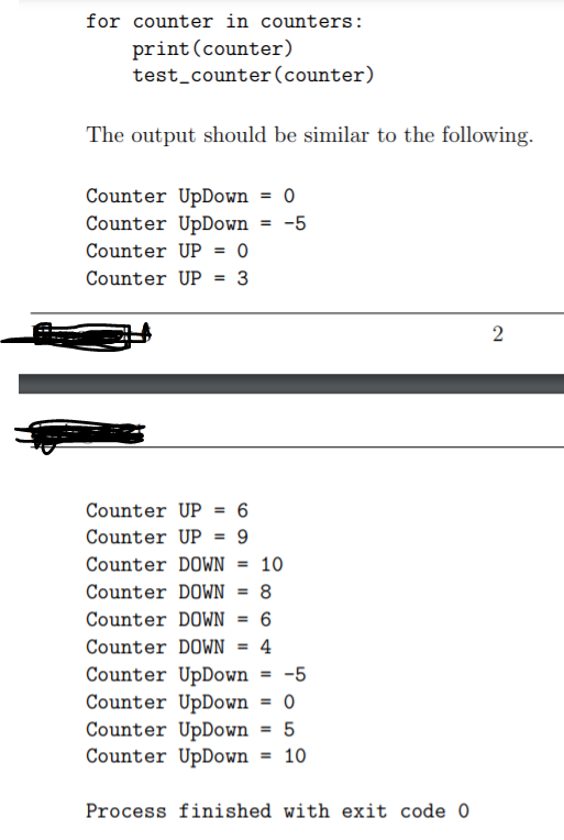 Solved 2 10 Points Class Counter Def Initself 