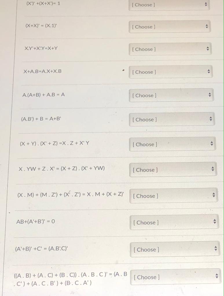Solved In binary algebra: True or False ? (Note: OR, AND, | Chegg.com