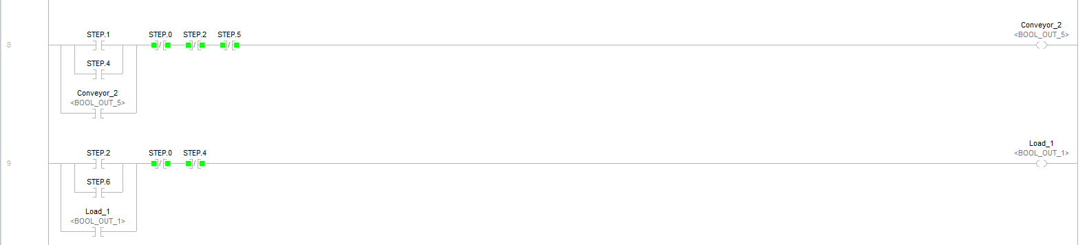 Solved Develop the Studio 5000 ladder program for the | Chegg.com
