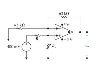 [Solved]: Assume that the op amp in the circuit in the figur