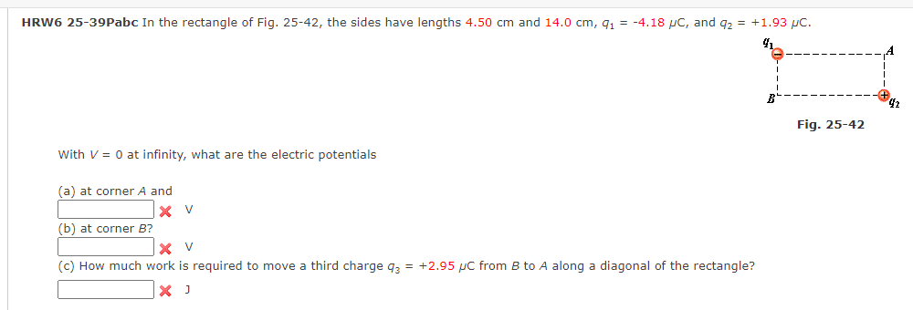 Solved HRW6 25-39Pabc In the rectangle of Fig. 25−42, the | Chegg.com