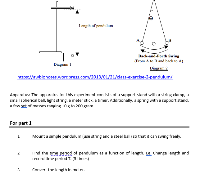 Solved Objective: The objectives of this lab is to estimate | Chegg.com