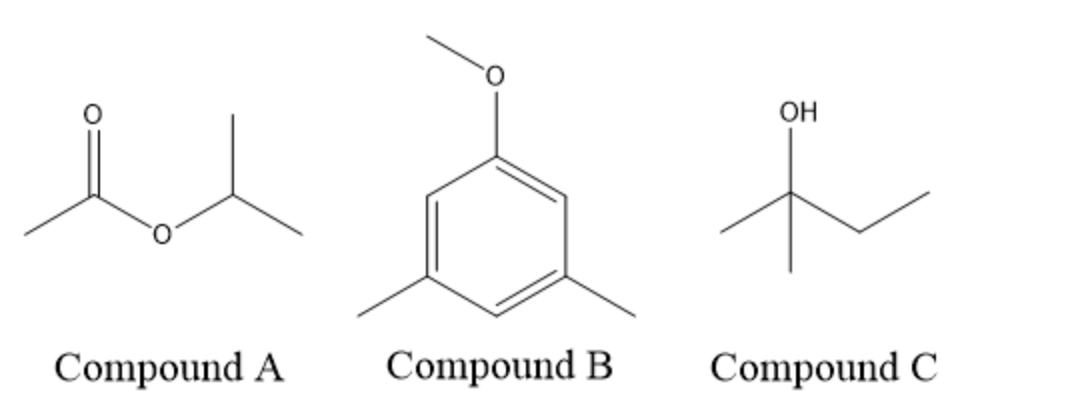 Solved For EACH of the following three compounds (2A-C), | Chegg.com