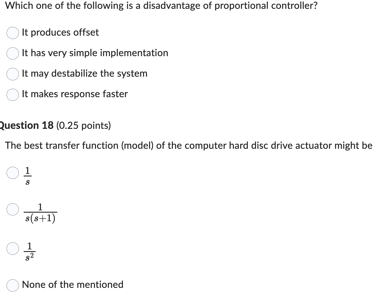 Solved Which one of the following is a disadvantage of | Chegg.com