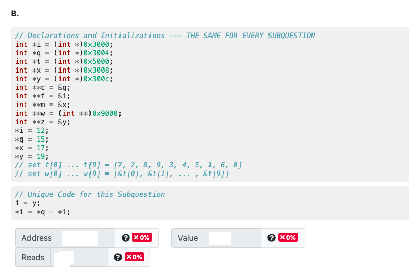 Solved In this question you will analyze the execution of | Chegg.com